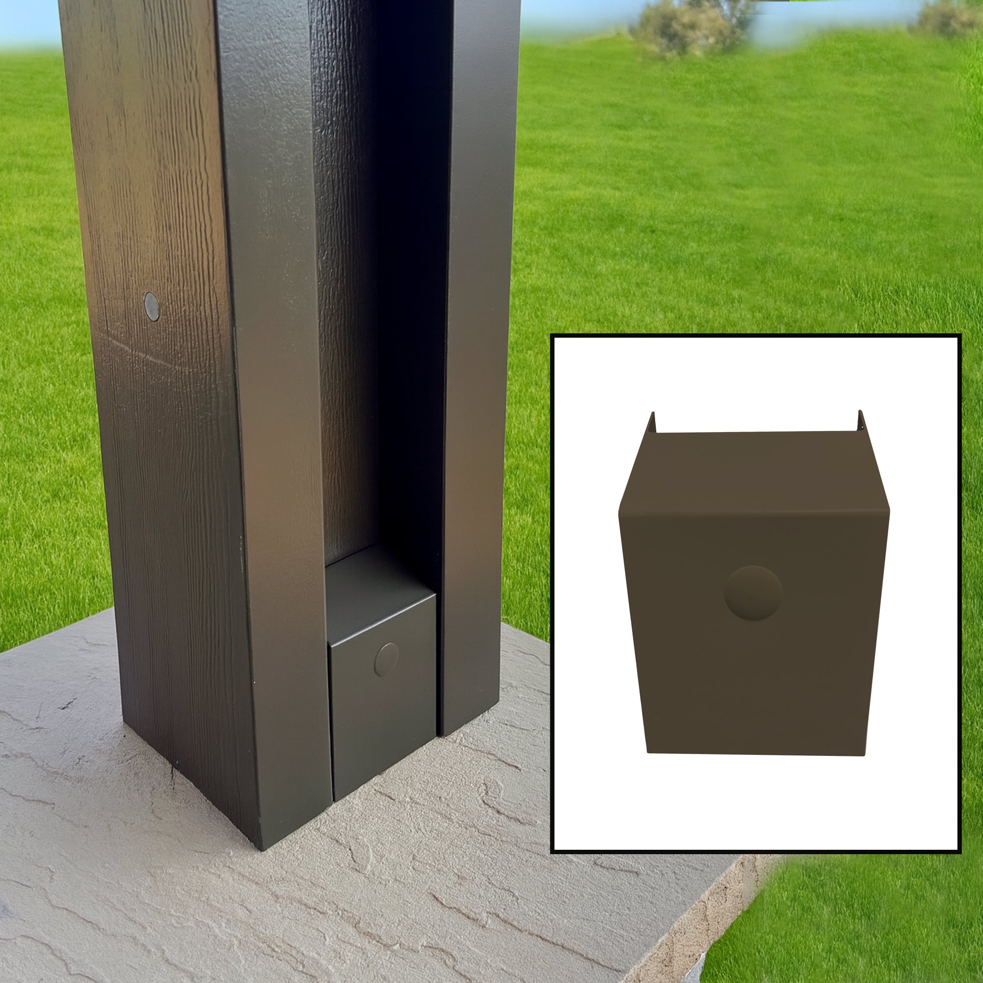 H-Post Cap™ – H-Post Caps for Aluminum Patio Covers | LB Structural ...